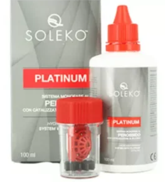 SOLEKO travel kit *ALTERNATIVE PEROXIDE SYSTEM TO AOSEPT SOLUTIONS ...